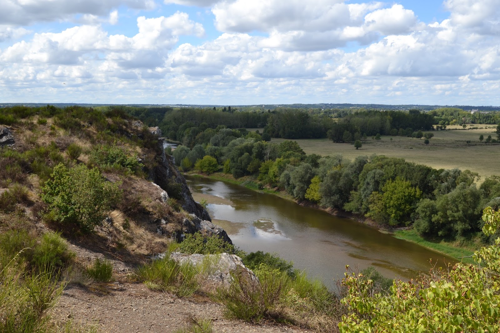 La roche de Mûrs à Mûrs-Erigné