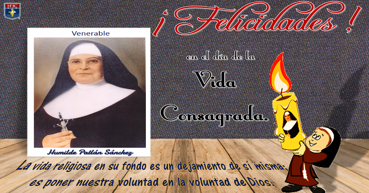 Madre Humilde del Niño Jesús: Día de la vida consagrada