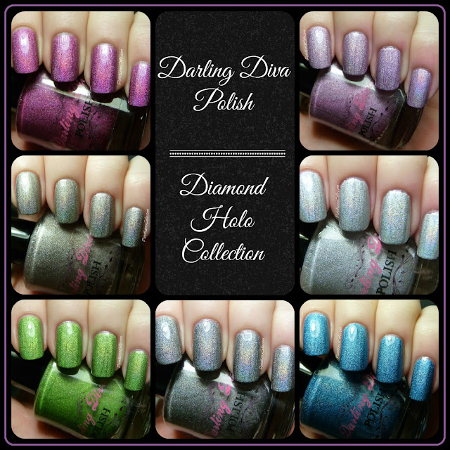 Darling Diva Polish Diamond Holo Collection - Swatches and Review ...