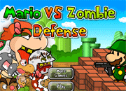 Mario vs Zombie Defense | Juegos de Zombies - jugar zombis online