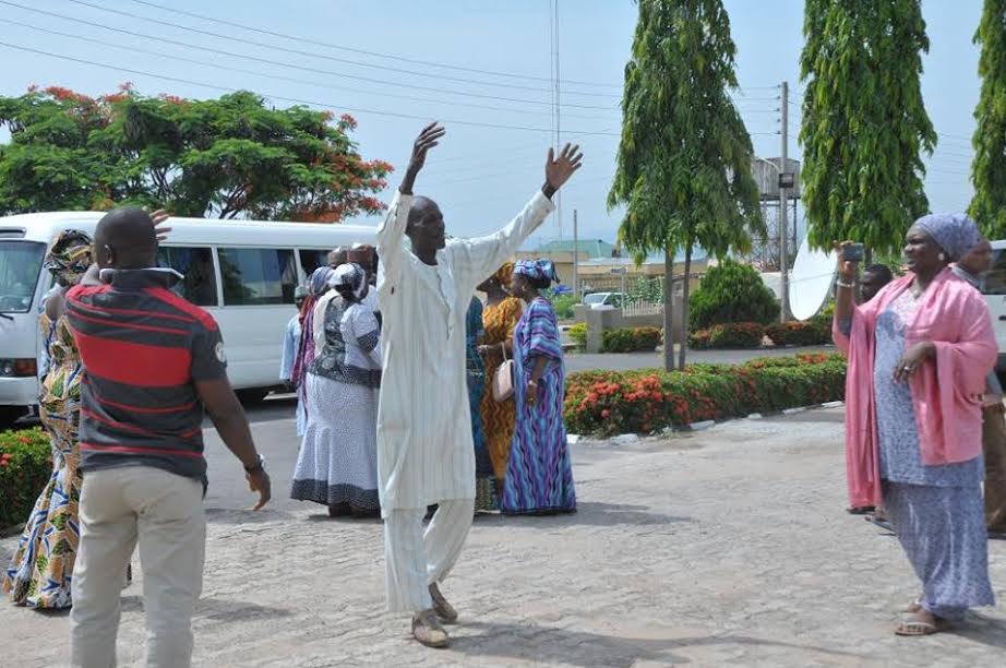 More emotional photos from the reunion between the recently released ...