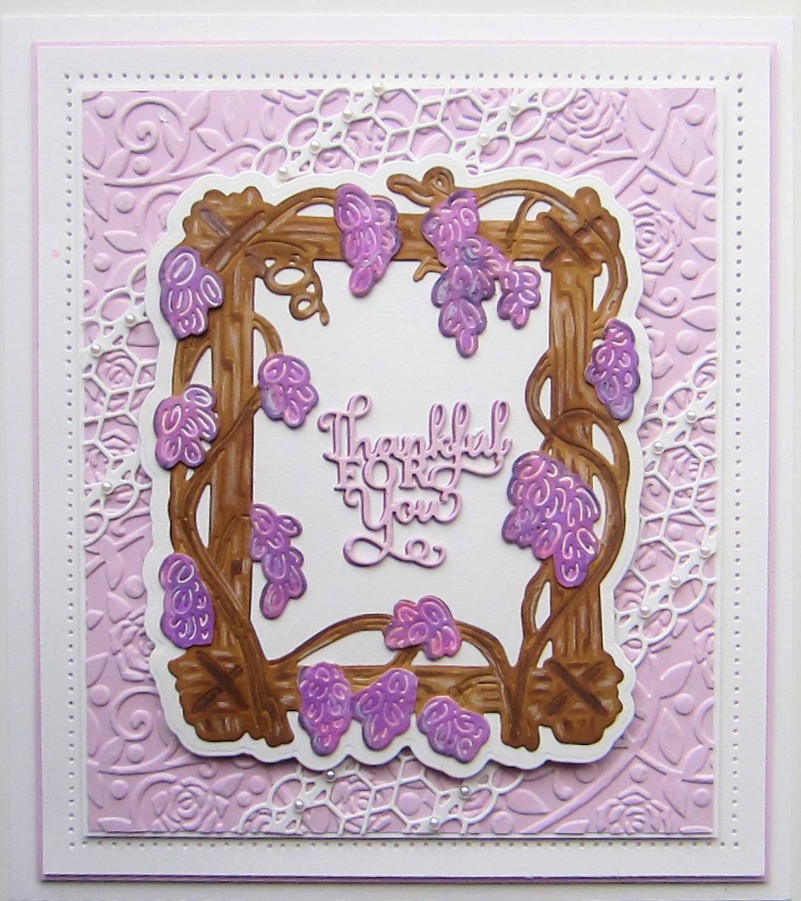 PartiCraft (Participate In Craft): Wisteria Frame Card