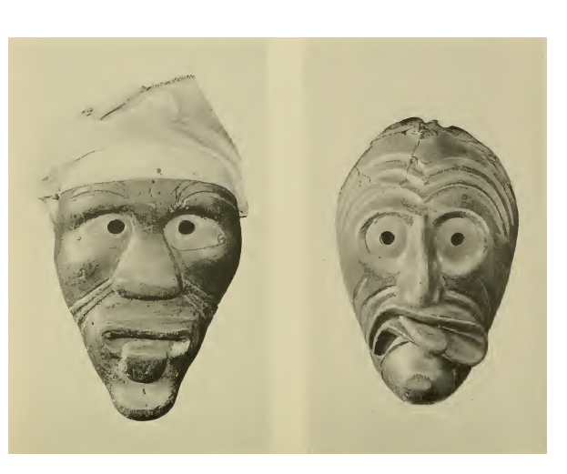 thefuzzysasquatch: More False Face masks from the Iroquois