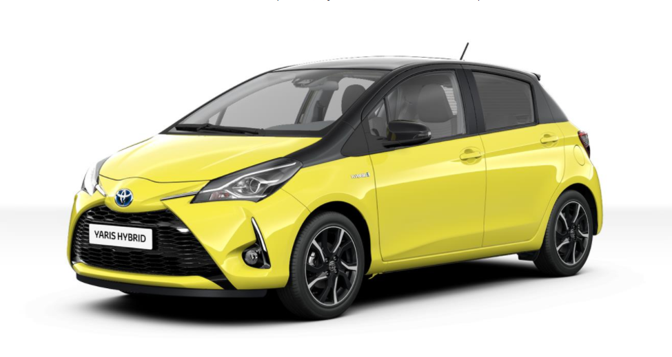 Toyota Yaris 3 Restylée (2017 à 2018) - Couleurs, code peinture