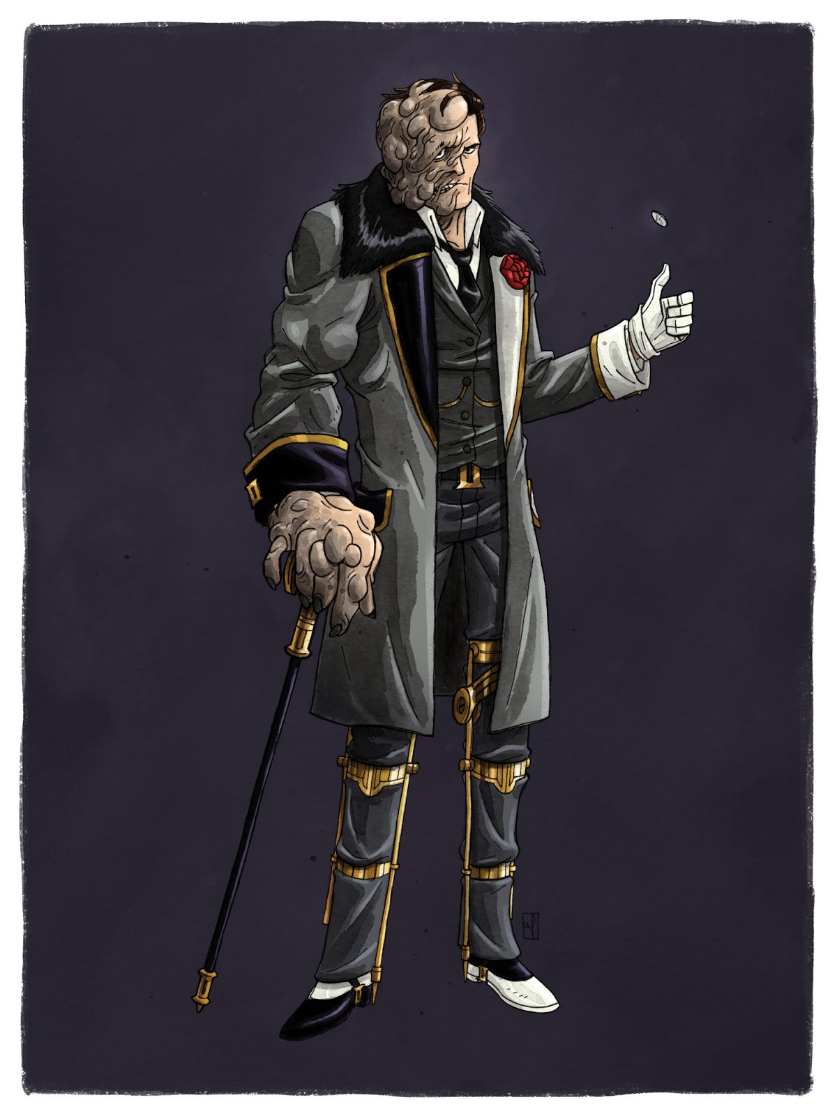 The Art of M. S. Corley: Two-Face