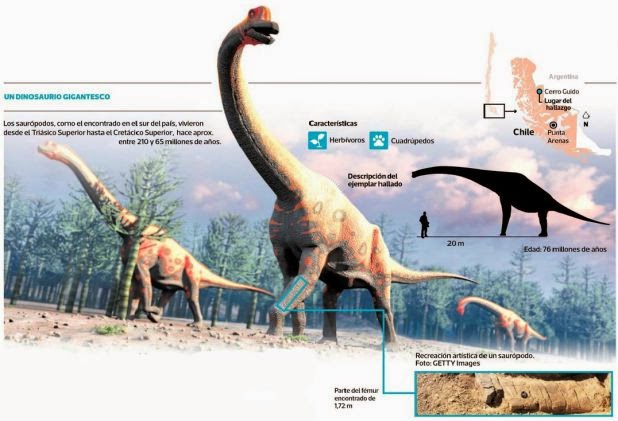 DINOSAURIOS gigantes de chile: Dinosaurios y otros gigantes del ...