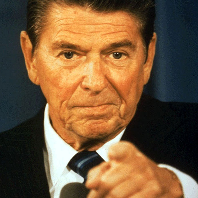 [Request] Ronald Reagan holding a ray-gun : r/picrequests