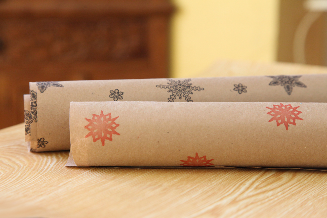 Unify Handmade: Handmade Wrapping Paper