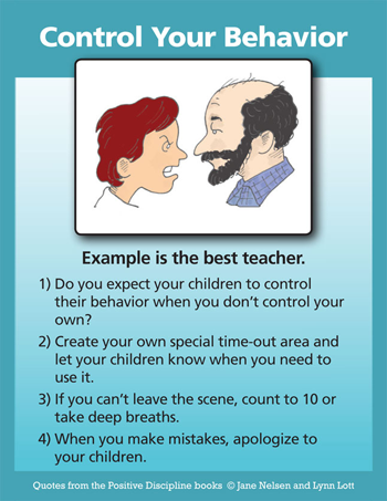 Positive Discipline: Control Your Behavior