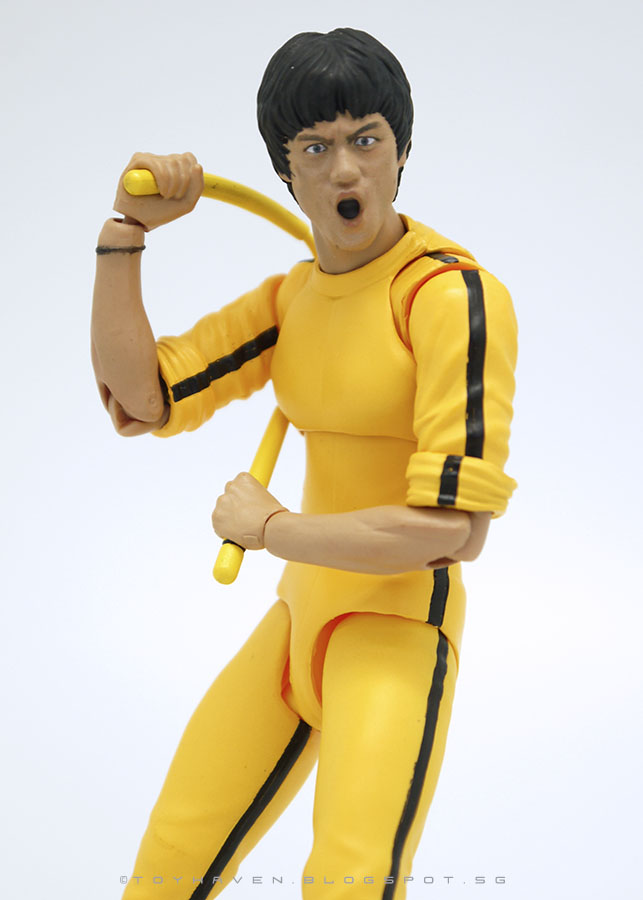 Bruce Lee With Bamboo Stick