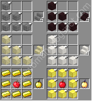 MINECRAFT: Todos los crafteos de minecraft 1.6.2