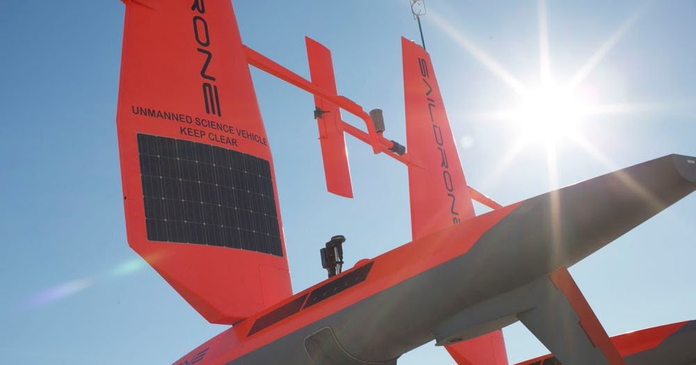 정말 독특하게 생긴 자율 항해 드론 Saildrone