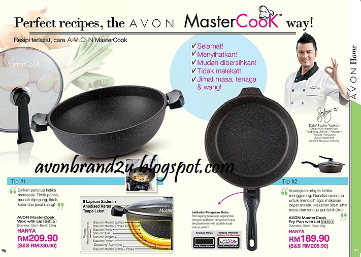 MENJARING IMPIAN: Avon MasterCook In da house! Yeay!