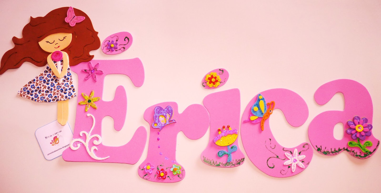 Ninho de Sonhos: Nomes em EVA