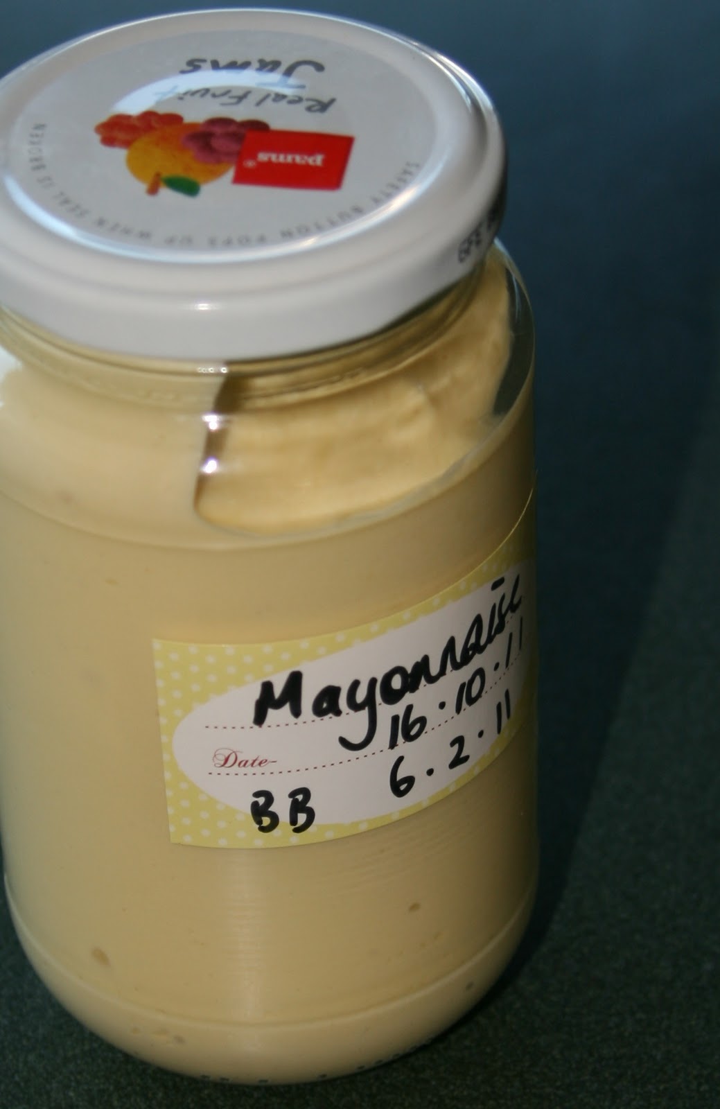Journey through the cookbook: Had none, so made some... Mayonnaise