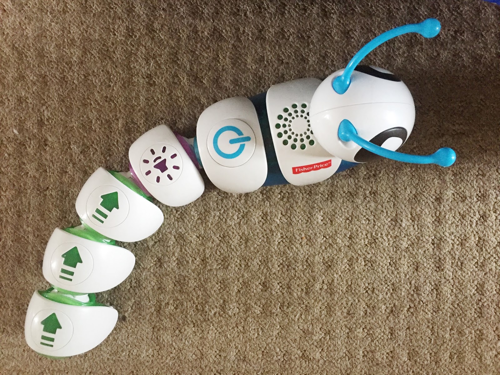 Fisher Price Code-A-Pillar - Eyes On Stage