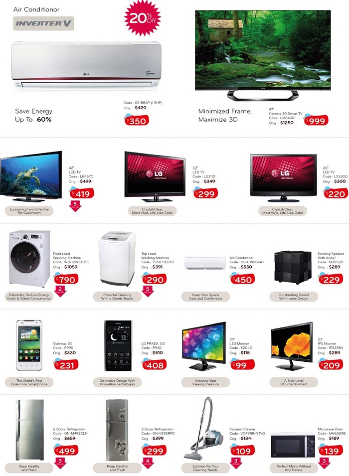 Grand Opening Events - LG BRAND SHOP, 22-23 Dec 2012 | Cambodia Jobs