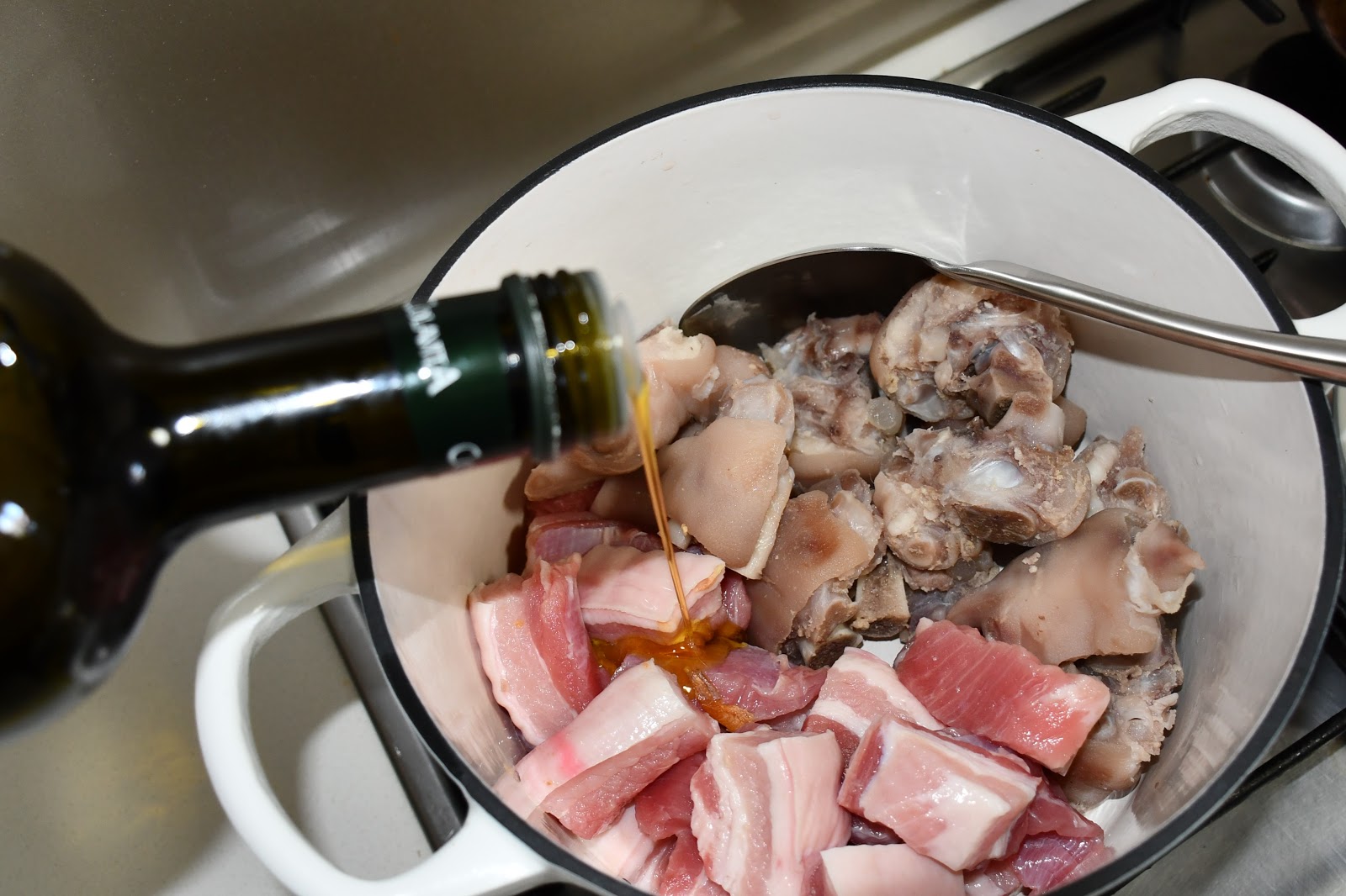 Pigsfeet and Pork Rasher Soup - Ghanaian Style | The Cooking Wardrobe