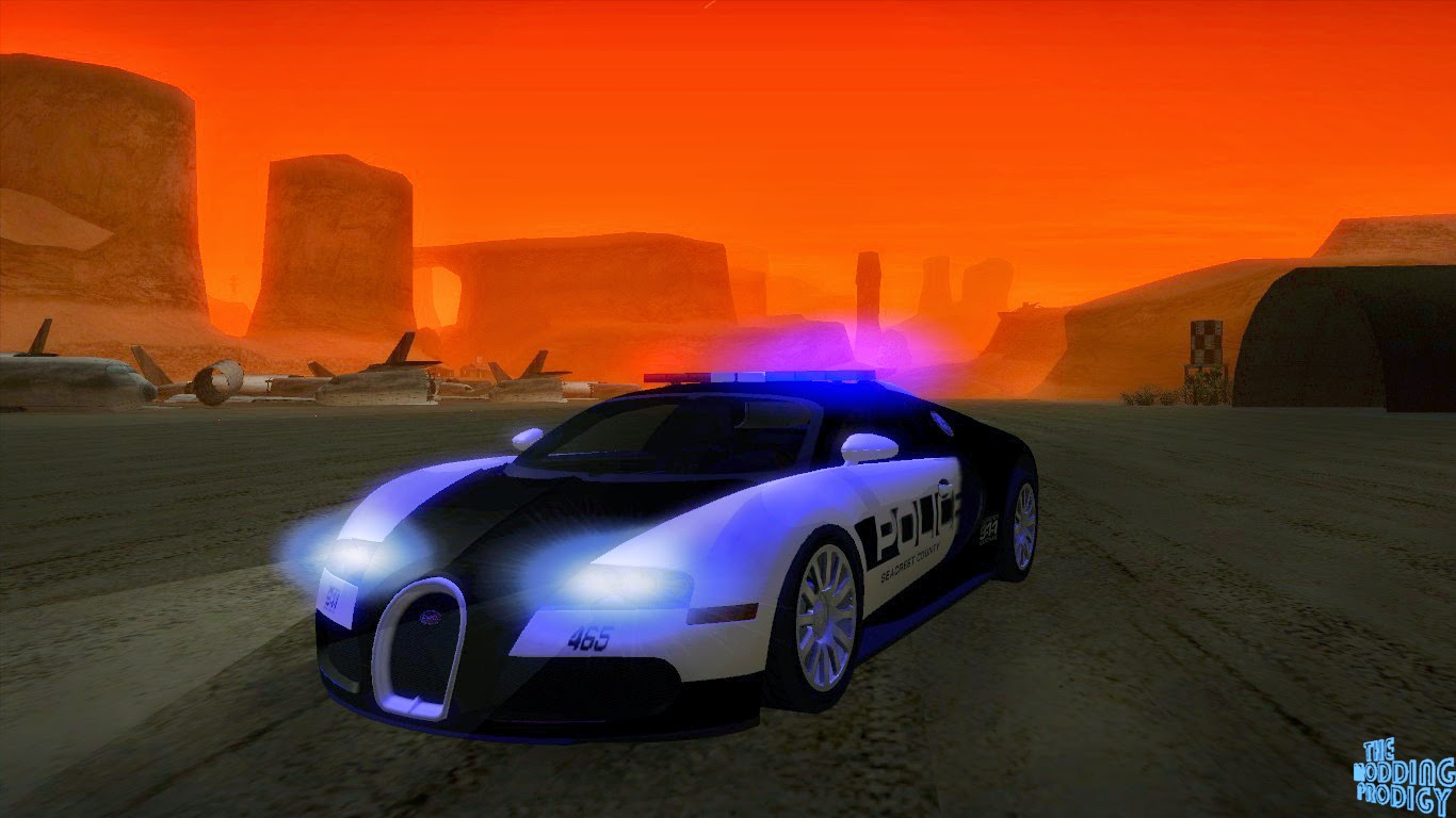 NFS Hot Pursuit Bugatti Veyron 16.4 Police Car | GTAIMTalk