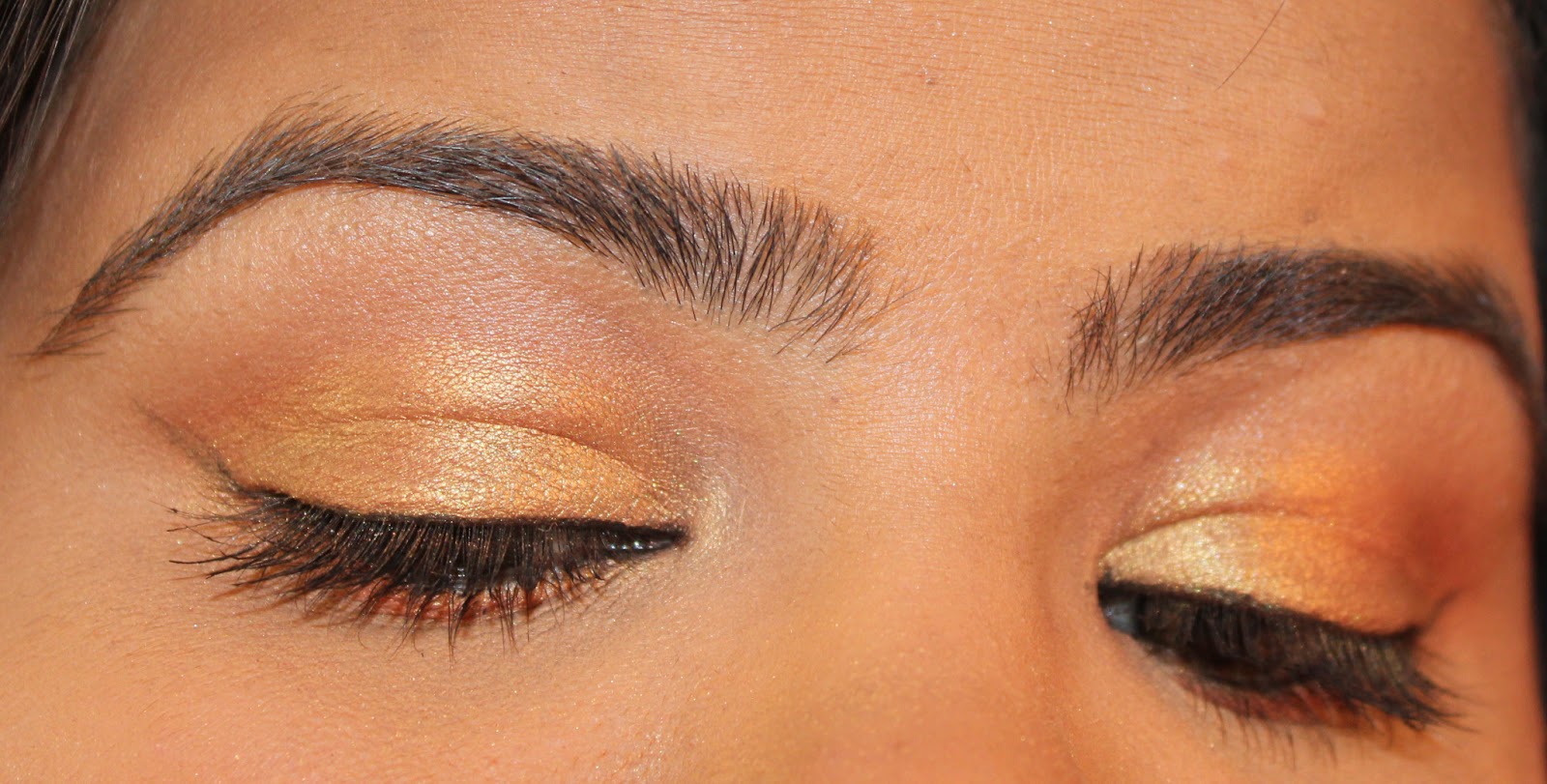 Its Just Makeup: Sunset eyes- Great for all skin types!