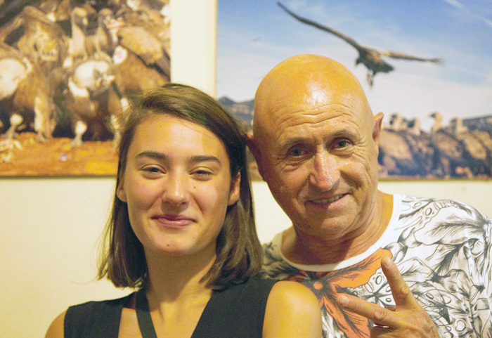 Foto-Natura-Huesca: EL ARTISTA JOHAN VAN DYCK - ELENA VAN DYCK