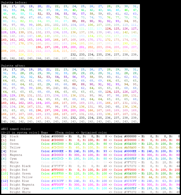 Designing a better terminal text color experience