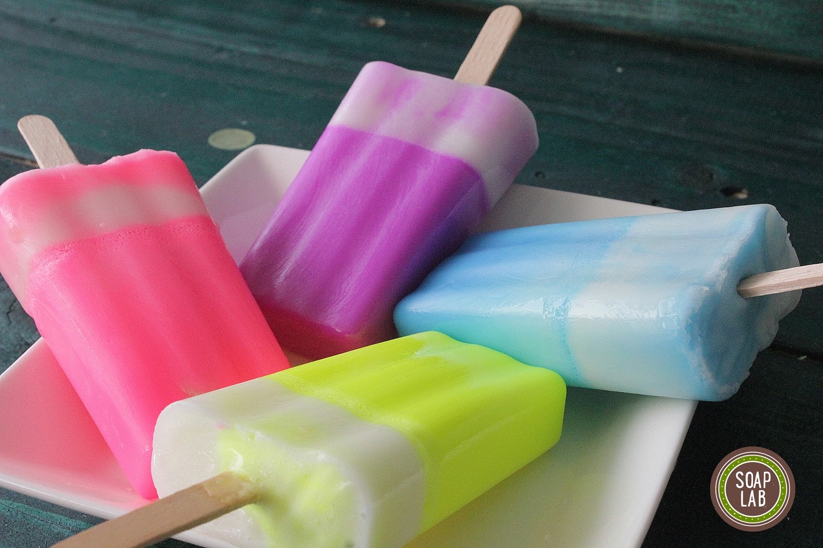 SoapLab Malaysia: Ais Cream Soap (Popsicle Soap): How To Make