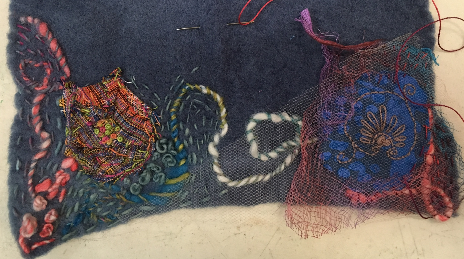 Julie B Booth: Spin and Stitch Workshop