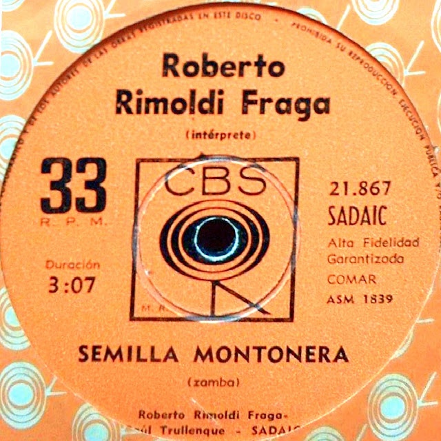 Folklore del NOA: ROBERTO RIMOLDI FRAGA - SEMILLA MONTONERA / ROMANCE ...