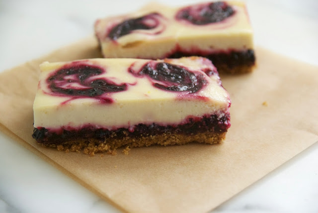 My Recession Kitchen...and garden: Vegan Blackberry Cheesecake Bars