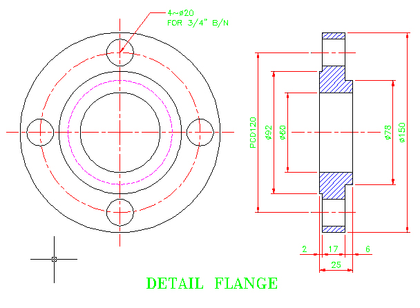 Tutorial AutoCAD #1 | Belajar Membuat Flange - IlmuCad 123
