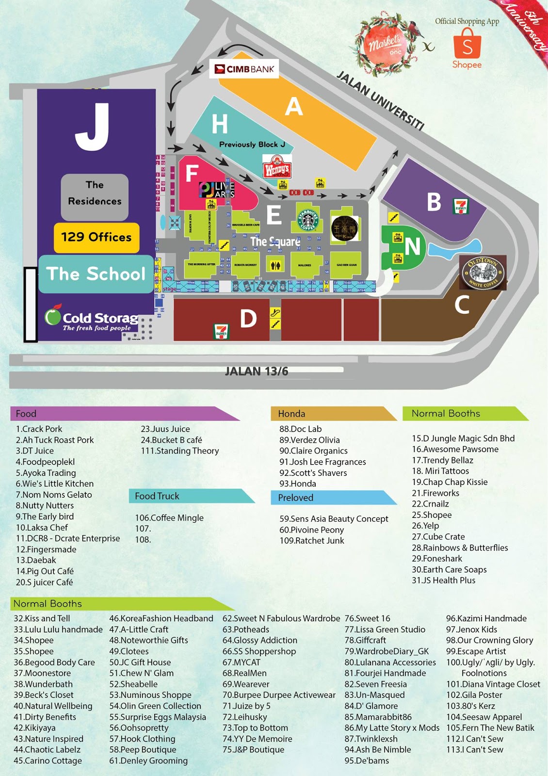 Markets 17 5th Anniversary Recap @ The Square, Jaya One | Snowman · Sharing