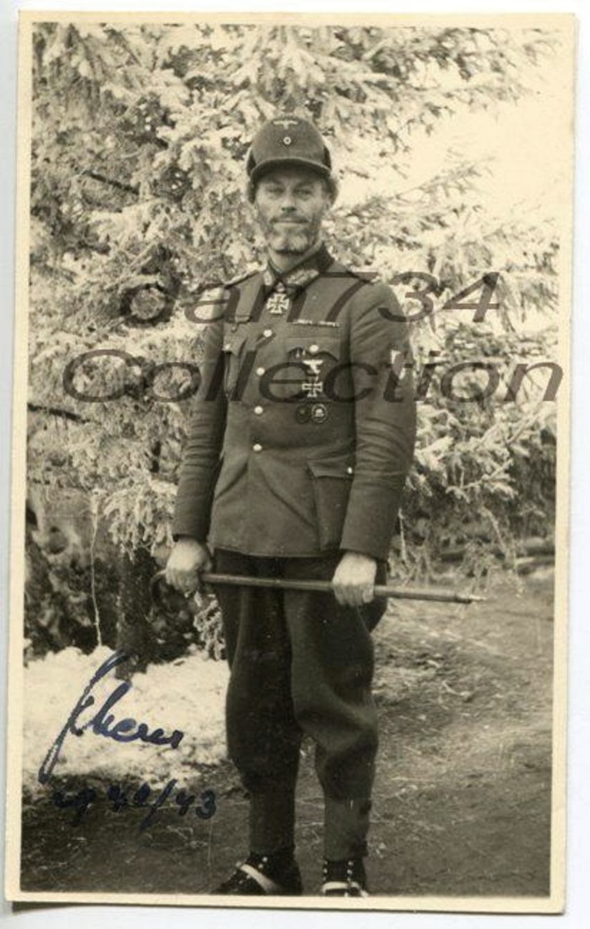 NAZI JERMAN: Generalleutnant Theodor Scherer (1889-1951), Jenderal Yang ...