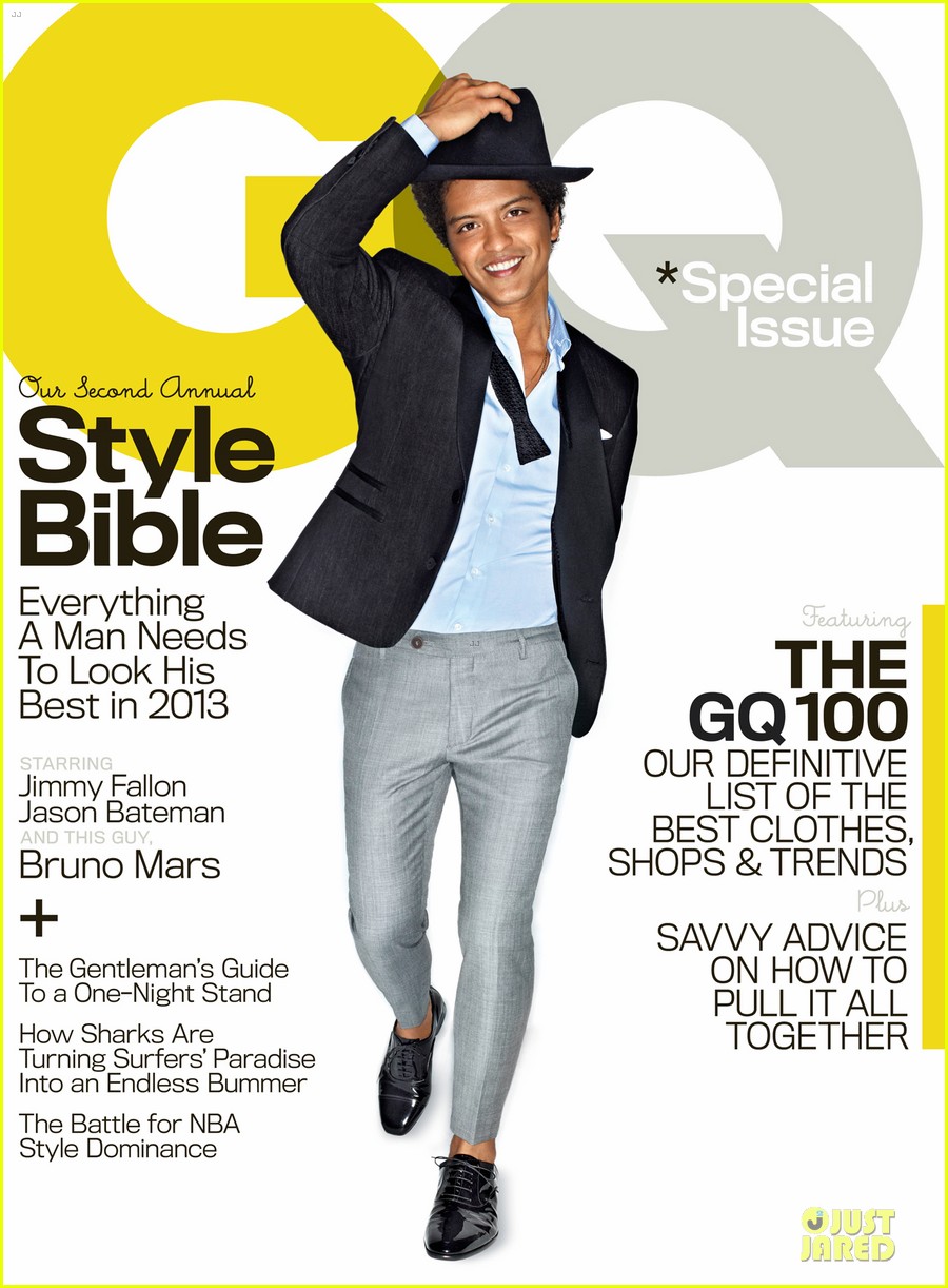GQ Man: Bruno Mars - Fashionably Fly