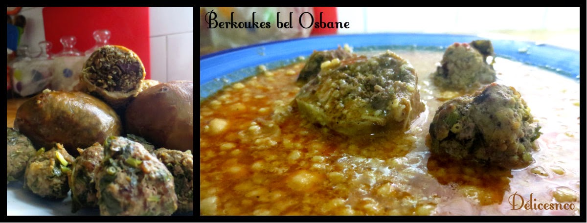 Délices and co: BERKOUKES BEL OSBANE