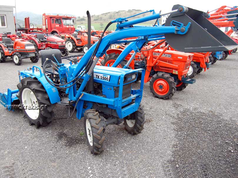trakter δενδροκομικά τρακτέρ αμπελουργικά μικρά: trakter ISEKI TX1500