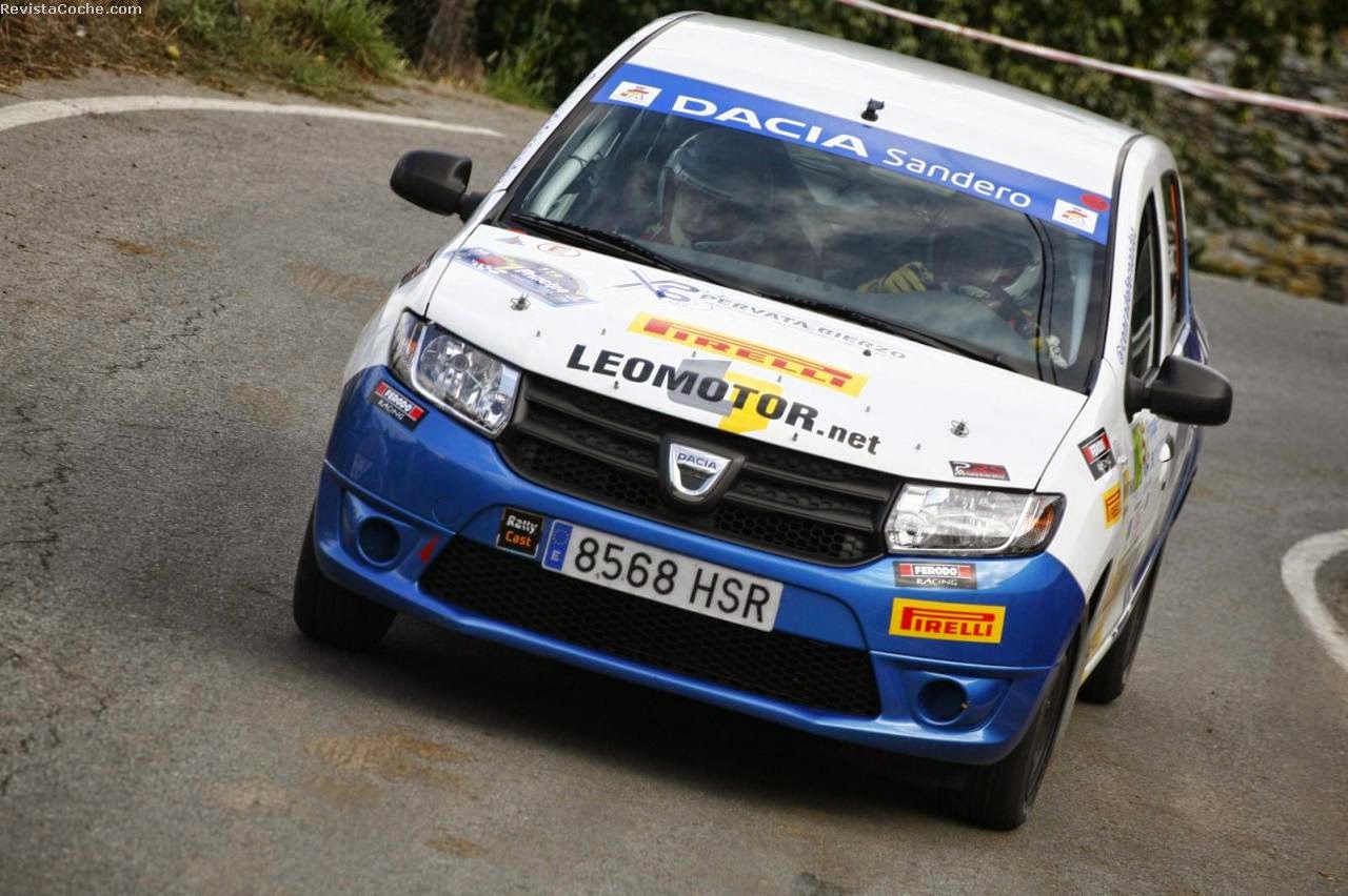 Revista Coche: Los Dacia Sandero de rally consiguen sus primeros puntos