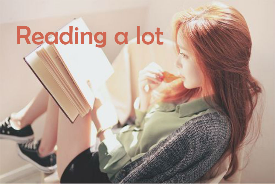 Reading a lot
