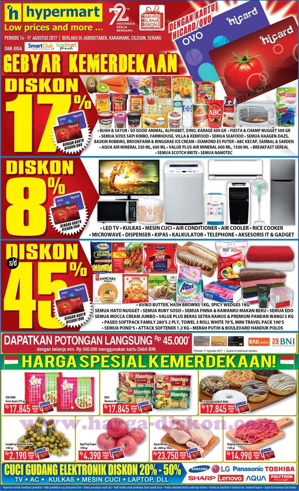 Katalog Harga dan Promosi HYPERMART Terbaru