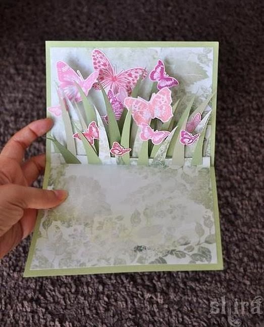 DIY 3D Butterfly Greeting Card - The Idea King