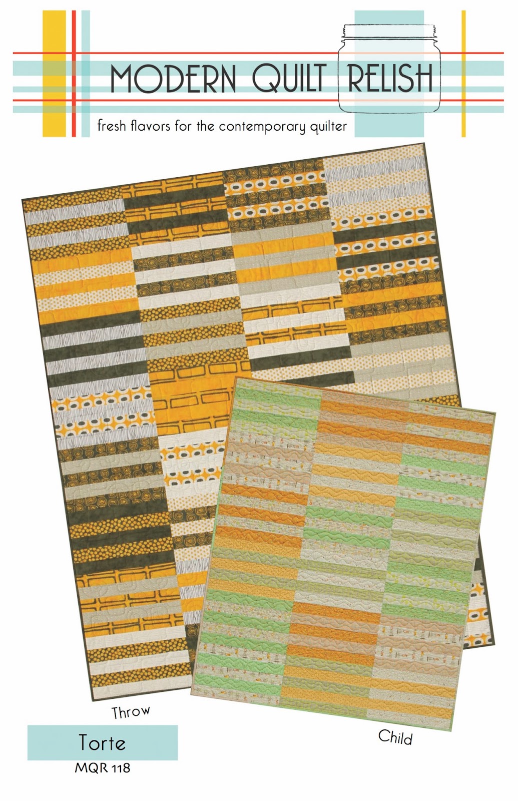 Modern Quilt Relish: Torte ....Market Schoolhouse