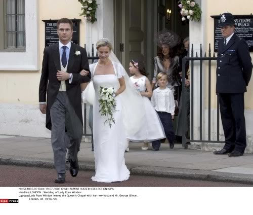 Red Carpet Wedding: Lady Rose Windsor and George Gilman - Red Carpet ...