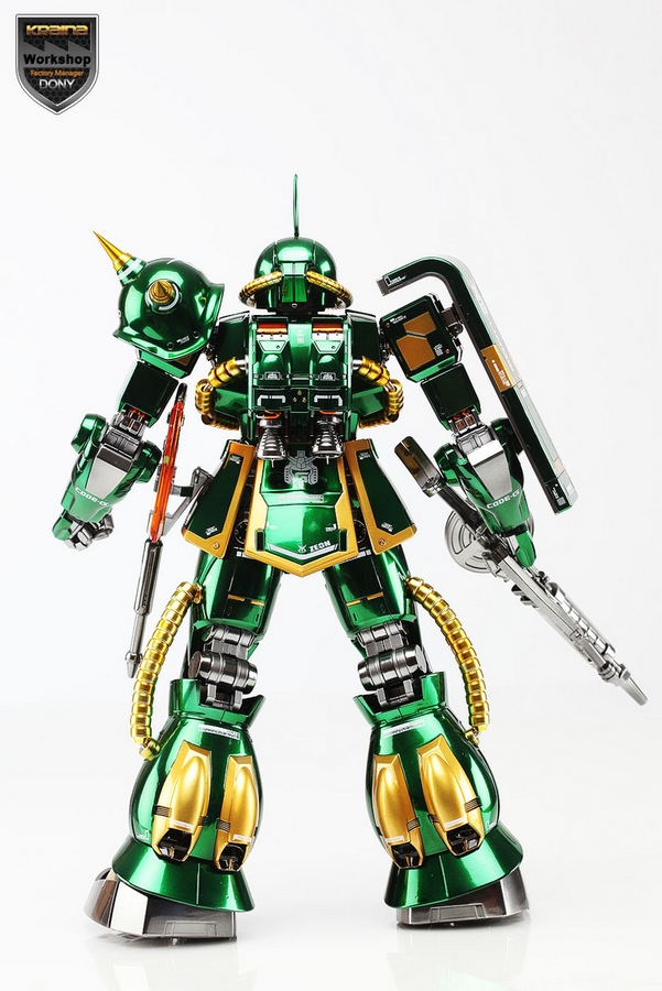 Custom Build: PG 1/60 MSN-06S Zaku II [Project Code-G] Ver. Chrome