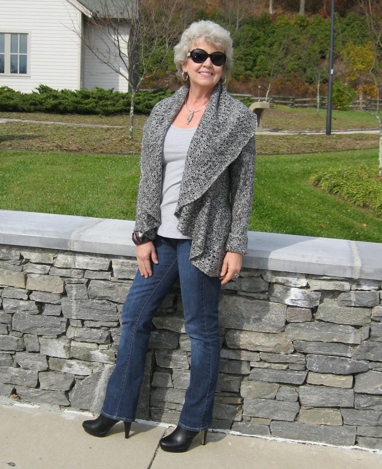 Fifty, not Frumpy: A Week of Sweaters