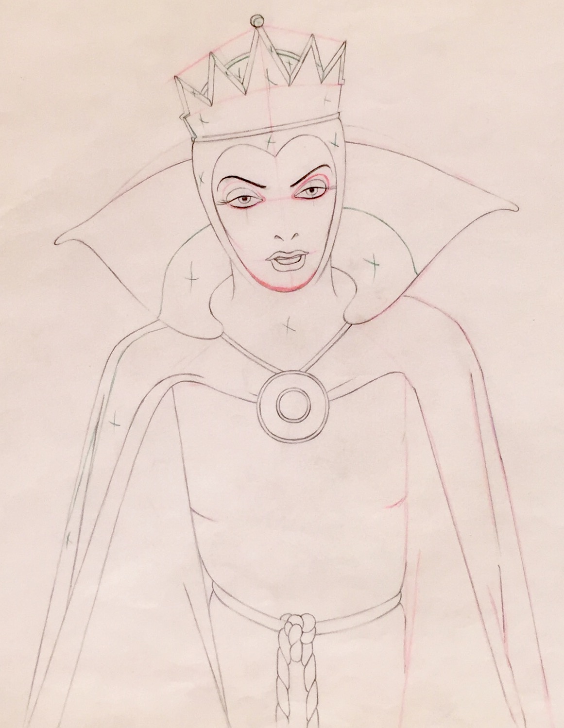 Animation Collection: Original Production Animation Drawing of the Evil ...