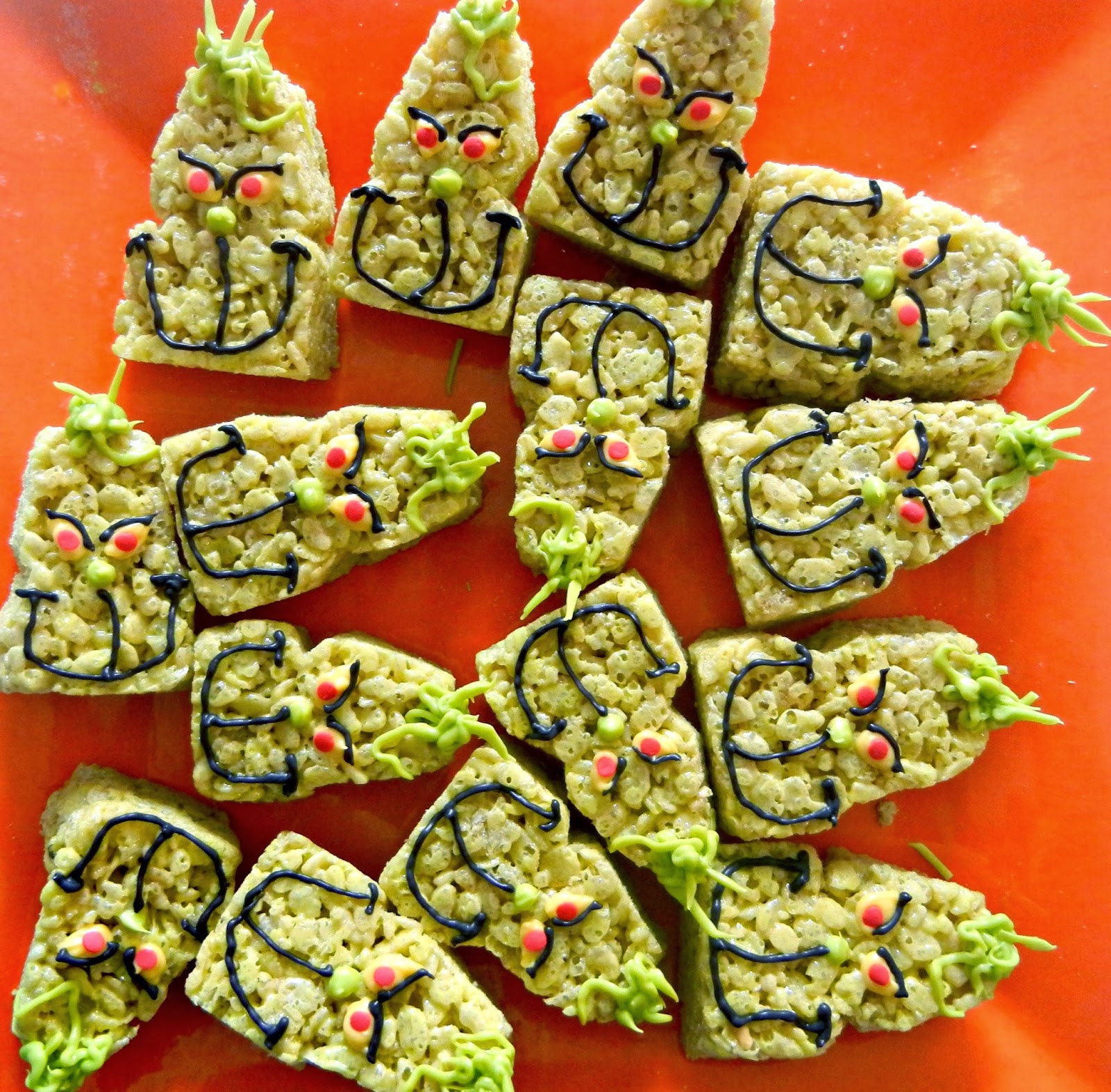 Sugar Swings! Serve Some: The Grinch Cereal Treats