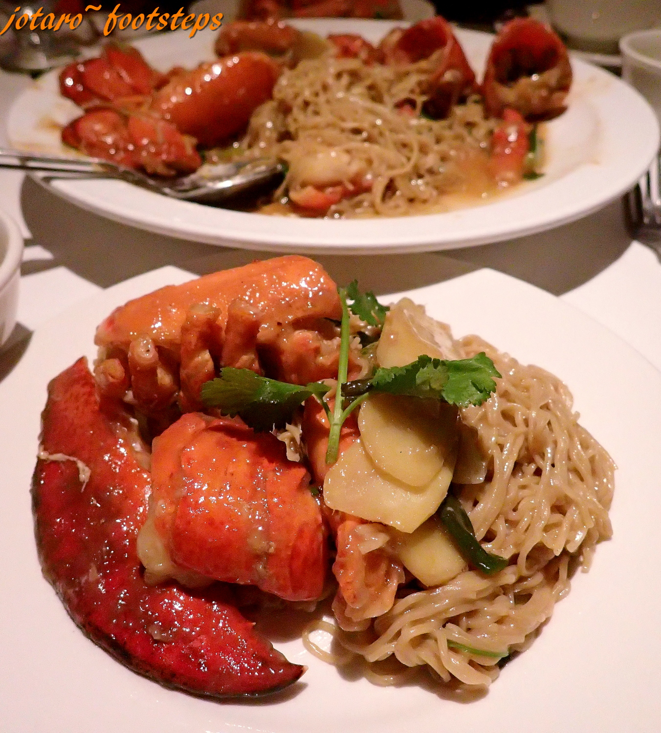 Footsteps - Jotaro's Travels: YummY! - Lobster Noodles @ Mandarin ...