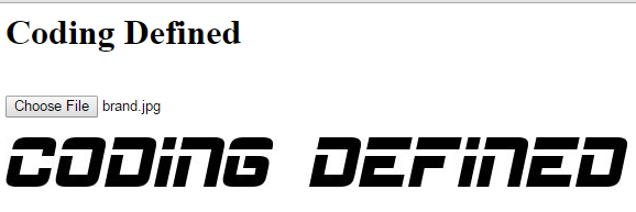 How to preview Image before Uploading in HTML5 - Coding Defined