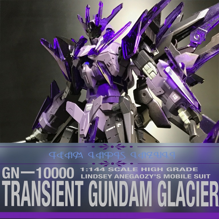 Painted Build: HGBF 1/144 Transient Gundam Glacier
