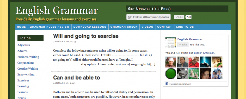 10 Websites to Learn and Practice English Grammar
